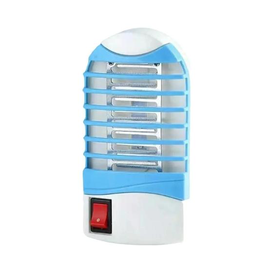 Lâmpada Mata-Mosquitos Com Luz Azul, Armadilha Elétrica Repelente Para ...