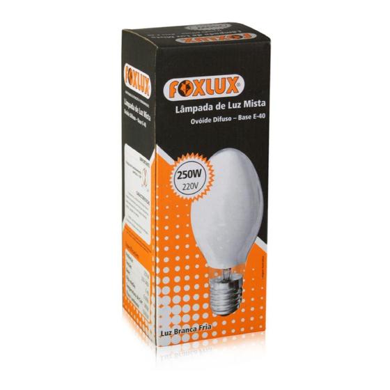 Lampada mista 250w-220v-bocal e40 - Foxlux - Lâmpada - Magazine Luiza