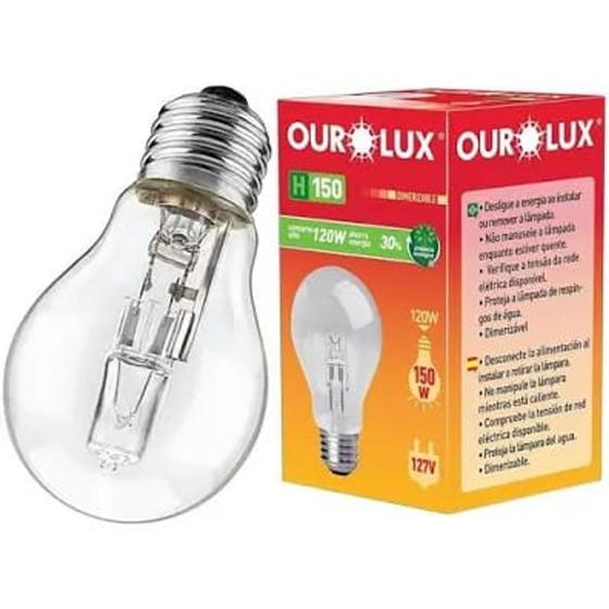 Lâmpada para Churrasqueira Ourolux Halógena Incandescente 120w ...