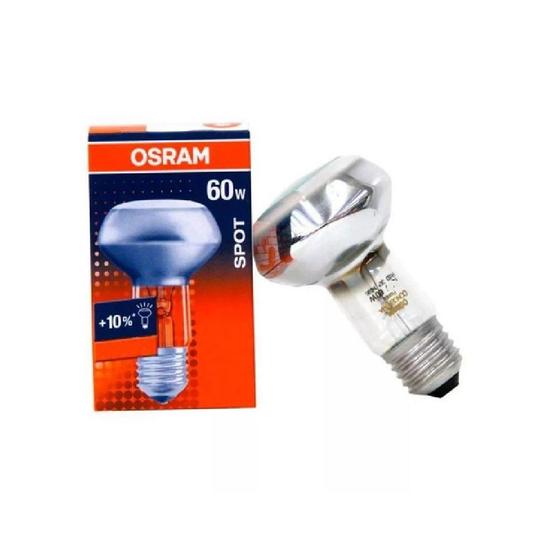 Lâmpada refletora mini spot r63 60w 220v e27 concentra osram - Lâmpada ...