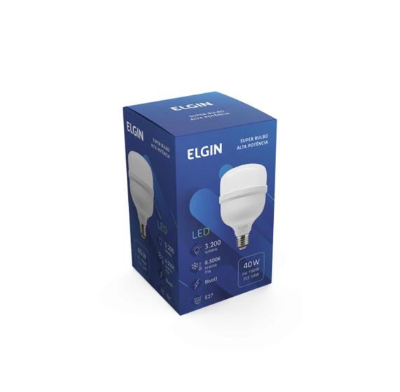 Lâmpada Super Bulbo Led Bivolt 20w, 30w, 40w e 50w 6500k Branca Fria Elgin - Lâmpada - Magazine ...