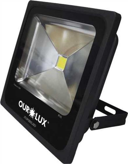 Lâmpada Superled Projetor Slim 50W Bivolt 6500K - Ourolux - 03265 - Refletor - Magazine Luiza