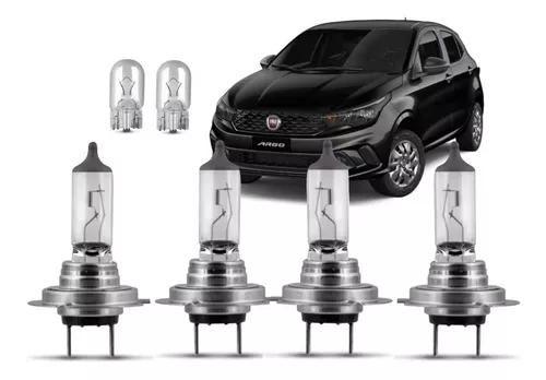 Lampadas Fiat Argo 2017 2018 2019 2020 Farol Alto E Baixo - TIGER AUTOVEX - Lâmpada Automotiva ...
