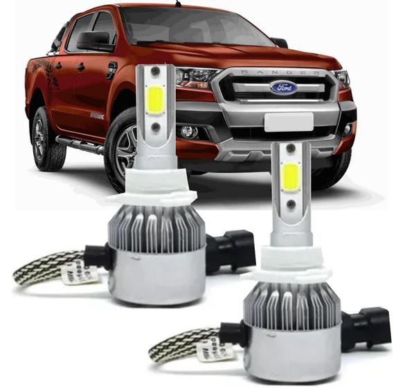 Lâmpadas Ranger 2014 2015 2016 2017 2018 2019 2020 Super Led Farol Milha - C6 - Lâmpada para ...