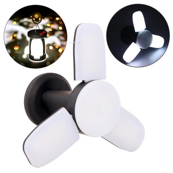 Lampião LED 48W Portátil com 6 Modos de Luz, Recarregável e Pronto para ...