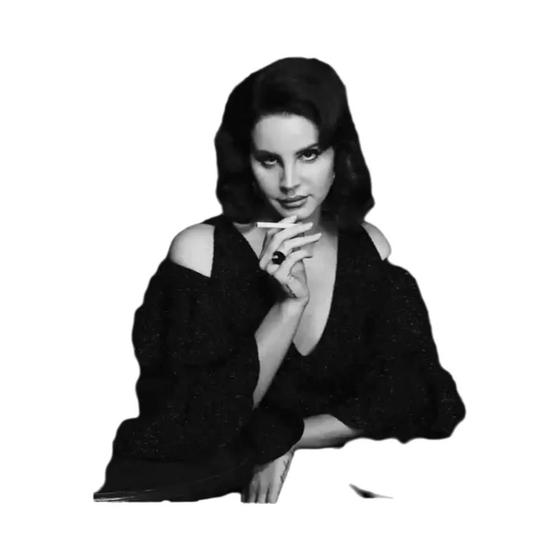 Lana Del Rey Pôster De Arte De Parede Em Tela Álbum De Música Rapper ...