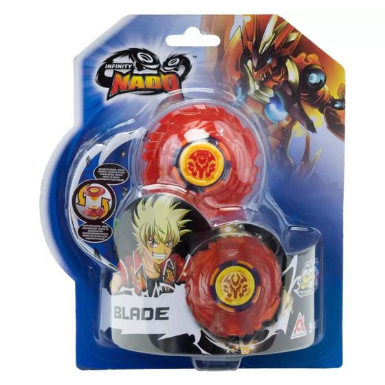 Lançador - Beyblade - Infinity Nado Super Whisker - Vermelho - 3900 ...