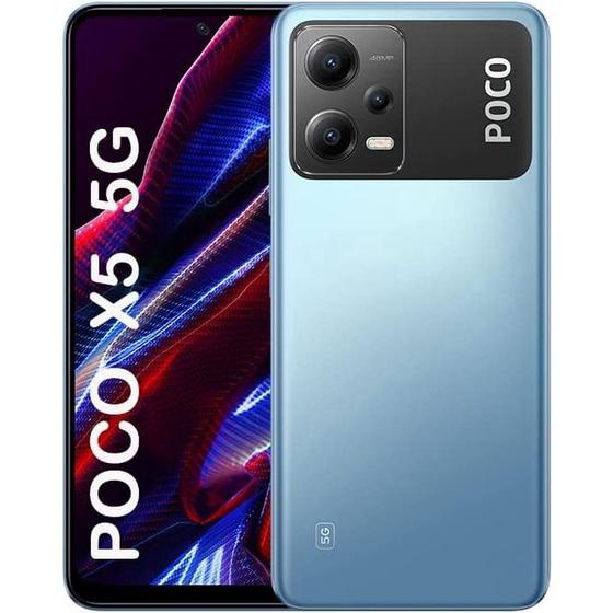 LANÇAMENTO Smartphone Poco X5 azul 128gb 6gb RAM - Versão Global ...