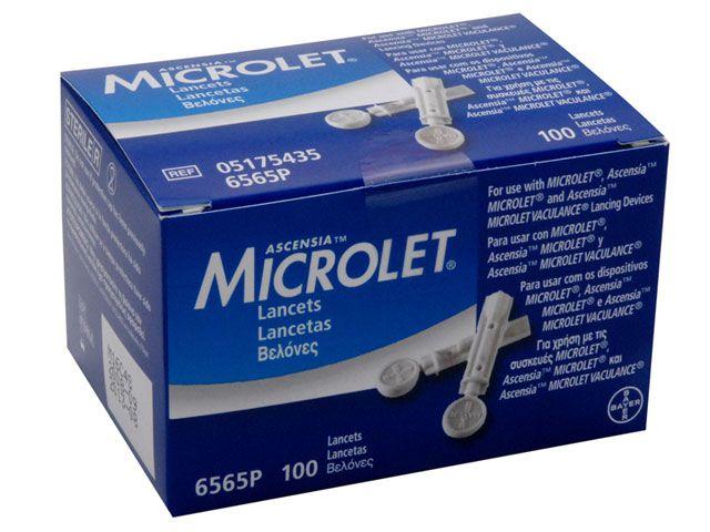 Lancetas para Amostra Sanguínea Capilar - Bayer Microlet - Lancetadores ...