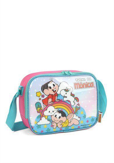 Lancheira Turma Da Monica 35692 Pink Luxcel - Lancheira - Magazine Luiza