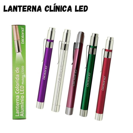 Lanterna Clinica Alumínio de Led Cores LT200 - Bioland - Lanterna ...