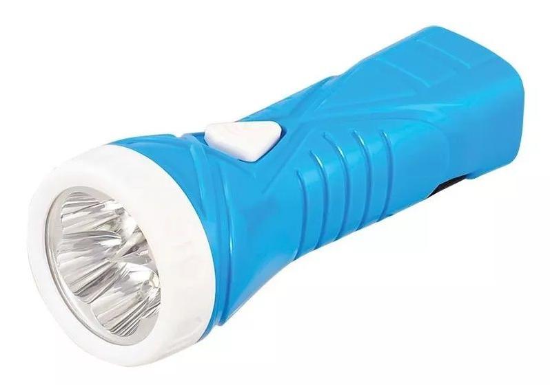 Lanterna De Led Recarregável Tomada Bivolt 5 Leds Potente - alfacell ...