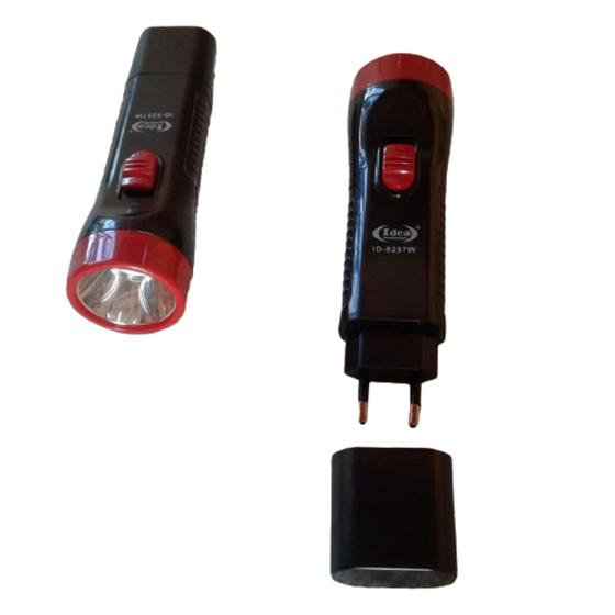 Lanterna Led Recarregável 3W Utilitário de Longa Duração e Baixo ...