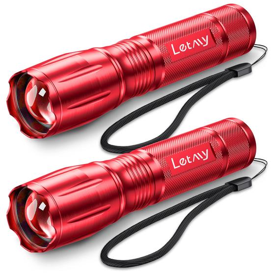 Lanterna LETMY Tactical S2000 High Lumens, pacote com 2 unidades ...