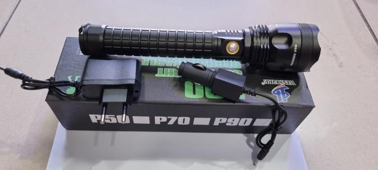 Lanterna P90 Tática super light - B-MAX - Lanterna - Magazine Luiza