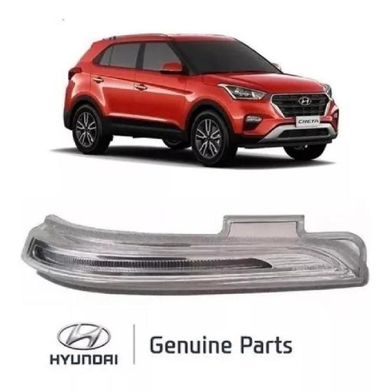 Lanterna Pisca Seta Retrovisor Hyundai Creta Original 2017 2018 2019 ...