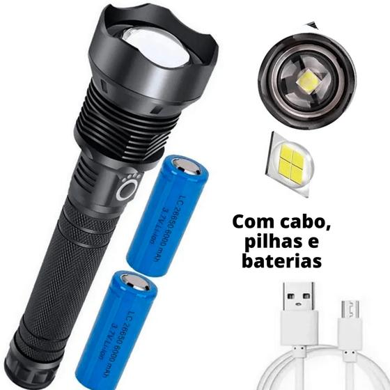 Lanterna Tática Militar P90 Led - B-max - Lanterna - Magazine Luiza