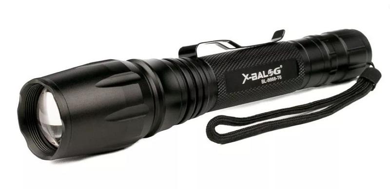 Lanterna Tática Militar Zoom Recarregável Cree T6 Bl-8668 - Mm House ...