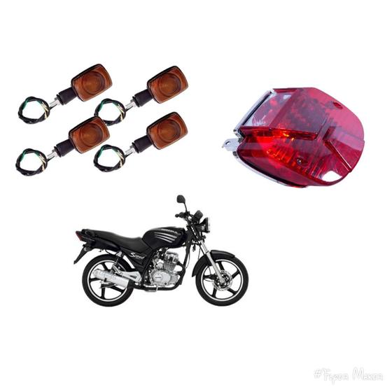 Lanterna Traseira Completa Dafra Speed 150 Modelo Original + Setas - Pronta entrega - Diversas ...