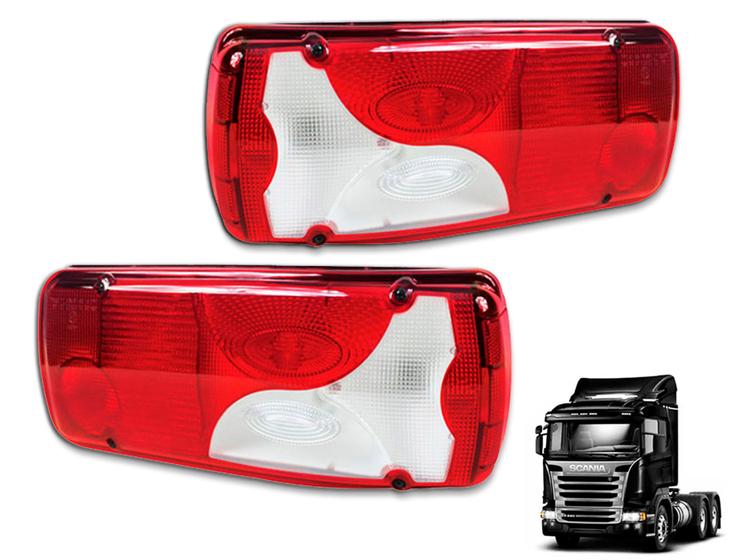 Lanterna traseira Scania serie 4 e 5 modelo botinha par - Gauer ...