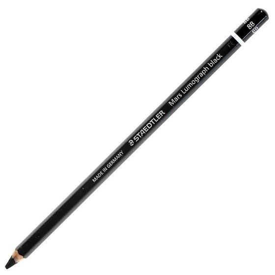 Lápis Graduado Lumograph Black Staedtler 8B - Lápis Grafite - Magazine ...