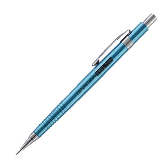 Lapiseira Técnica BRW Cores Metálicas 0.7mm - Azul - Lapiseira Técnica ...