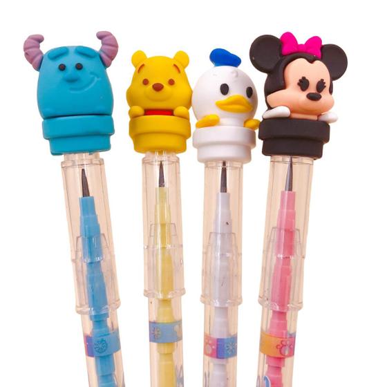 Lapiseira Troca Ponta Sulley Ursinho Pooh Pato Donald Minnie - Kawaii ...