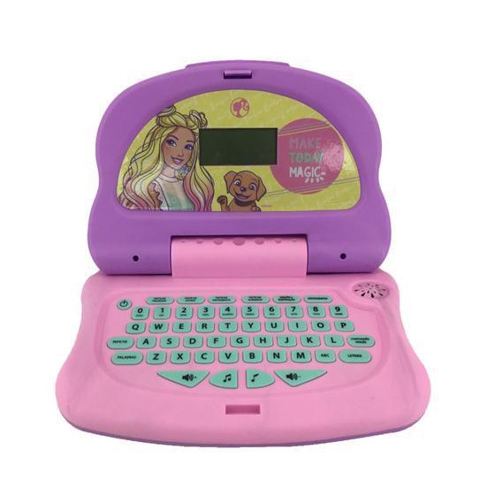 Laptop Infantil Barbie Belíngue Da Candide Ref 1853 - Laptop / Notebook ...
