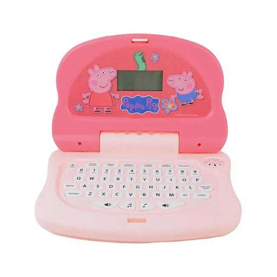 Laptop Infantil Bilíngue Minigame Peppa Pig 1533 - Candide - Laptop ...