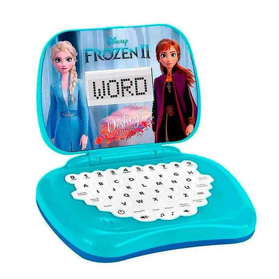 Laptop Infantil Disney Frozen Bilíngue - 8303 - Candide - Laptop ...