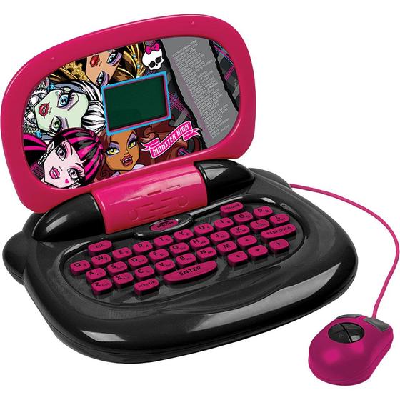 Laptop Infantil Monster High - 30 Atividades - Candide - Brinquedos ...