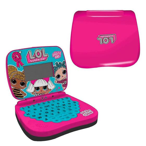 Laptop Infantil Para Crianças Bilíngue Rosa Candide - Laptop / Notebook ...