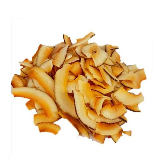 Lascas de Coco Assado Natural Qualifit (Granel 250g) - ZONA CEREALISTA ONLINE - Frutas Secas ...