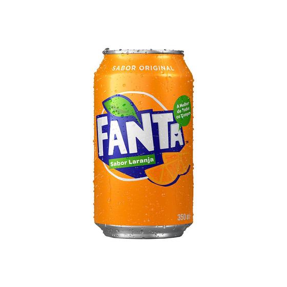 LATA 350ml 12unid FANTA LARANJA - COCA COLA - Refrigerante - Magazine Luiza