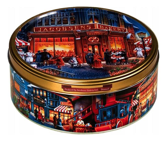 Lata Biscoitos Dinamarquês Jacobsen Scenes Of Europe 150g - Jacobsens ...