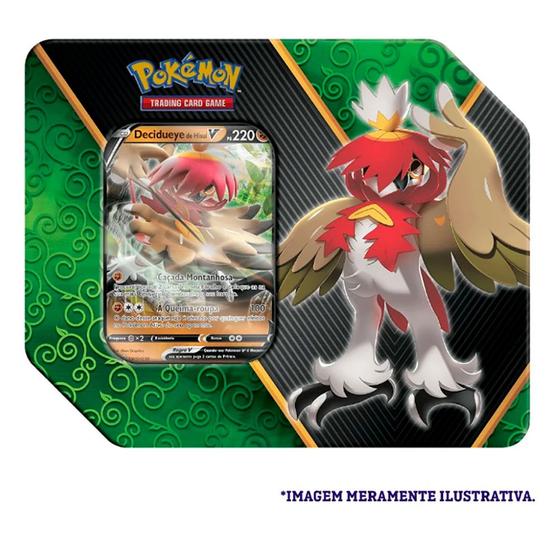 Lata De Cartas Pokémon Copag Poderes Divergentes Decidueye - Deck de ...