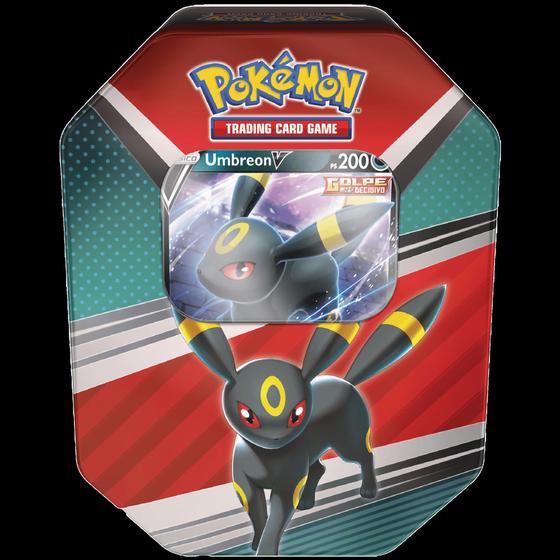 Lata Pokemon Herois V - Umbreon V - Copag - Deck de Cartas - Magazine Luiza