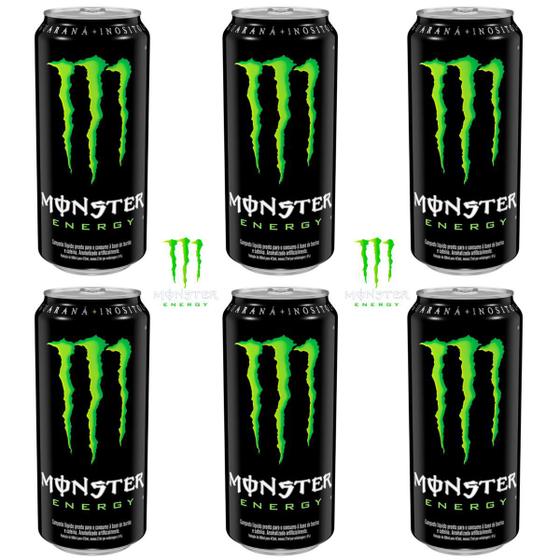 Latinha De Monster Energético Energy Lata 473 Ml combo 6 latas - Energy ...