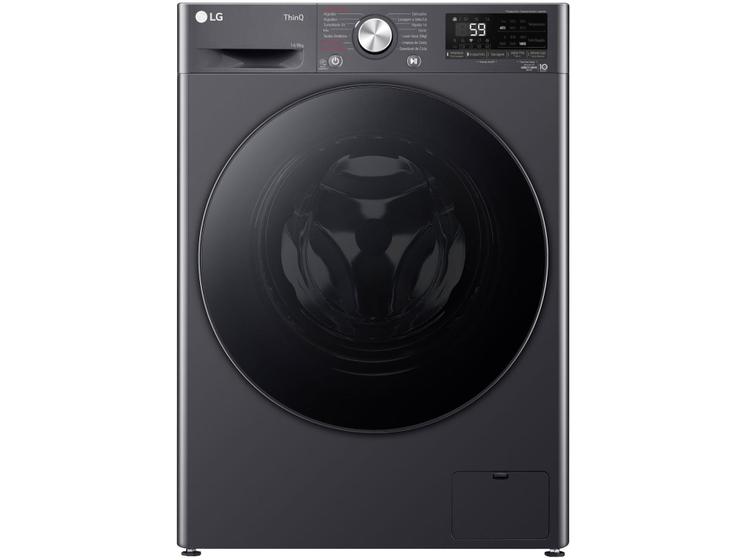 Lava e Seca LG 14kg Smart CV5014MC4 com - Inteligência Artificial Água Quente e Fria - Lava e ...