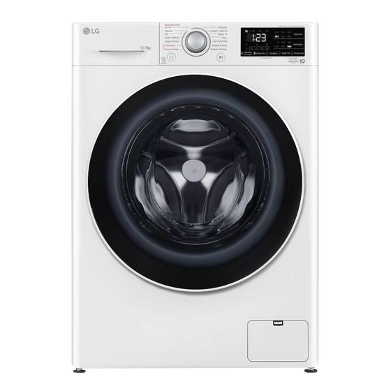 Lava e Seca Smart LG VC5 12kg Branca 220v com Inteligência Artificial AIDD CV3012WC5A - Lava e ...