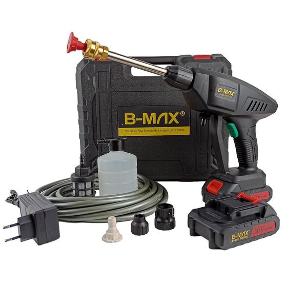 Lava Jato Alta Pressao Profissional Sem Fio 36V Portatil Carro Moto ...