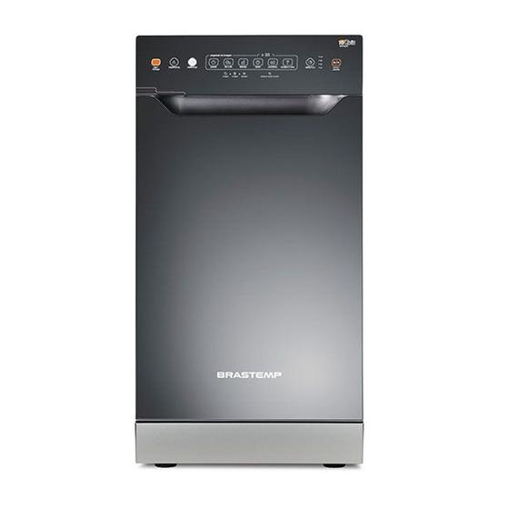 Lava Louça Brastemp Slim 10 Serv. Ciclo Pesado Inox 220V - Lava-Louças ...