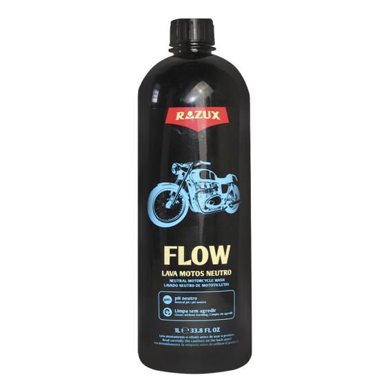 Lava Motos Neutro Flow 1L Razux - Shampoo Automotivo - Magazine Luiza