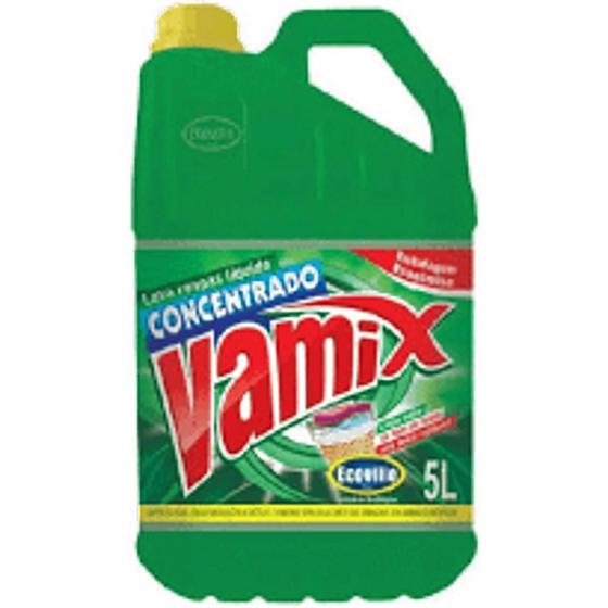 Lava roupas vamix concentrado 5lt - Ecoville - Sabão - Magazine Luiza
