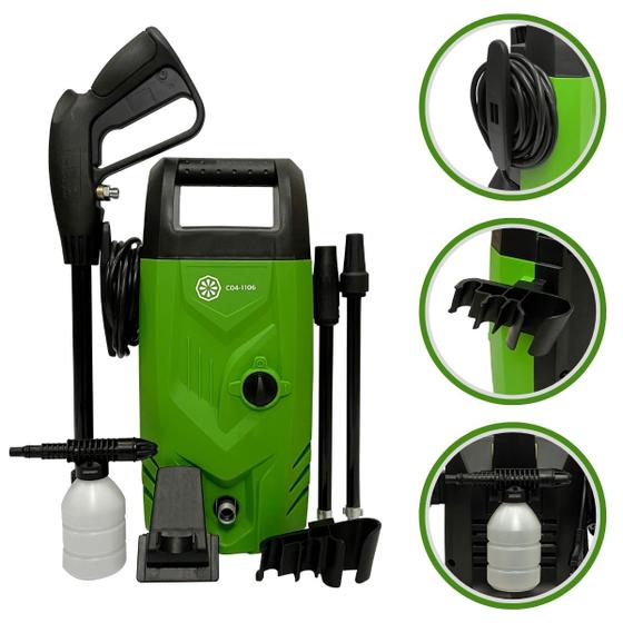 Lavadora Alta Pressão Ipc Máquina Lavar Carro Compacta Portátil ...