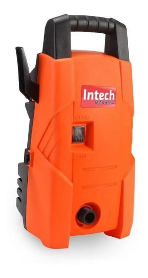 Lavadora de alta pressão Intech Machine Califórnia laranja e preta com ...