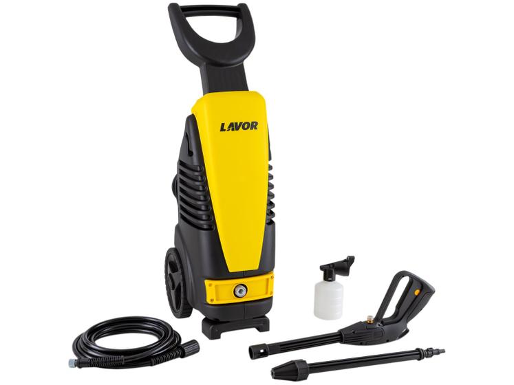 Lavadora de Alta Pressão Lavor Wash Jaguar Turbo - 1900 Libras Reservatório Detergente Mangueira ...