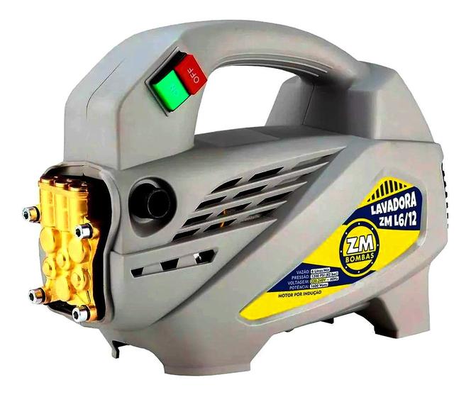 Lavadora Portátil ZM L6/12 - ZM Bombas - Lavadora de Alta Pressão - Magazine Luiza