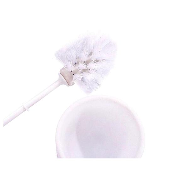 Lavatina Escova Sanitária Limpeza Vaso Sanitário Com Suporte - Gabriel ...