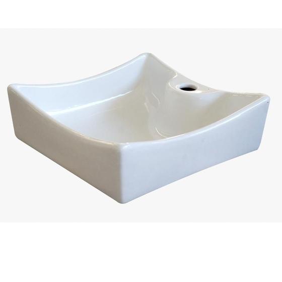 Lavatório Support Luzarte M01 35x35cm Branco - Coluna para Pia e ...